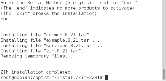 Installing Zim 8 for Unix/Linux
